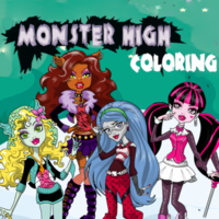 Monster High Coloring - Play Monster High Coloring at cookerynote.com